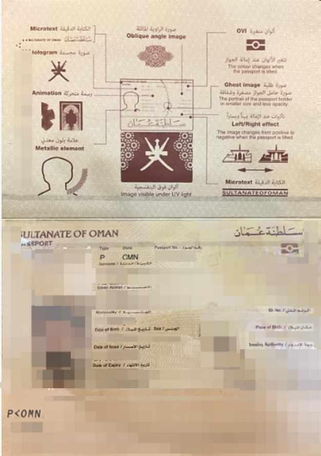 Example of Identification Document for GCC Countries – HashKey MENA
